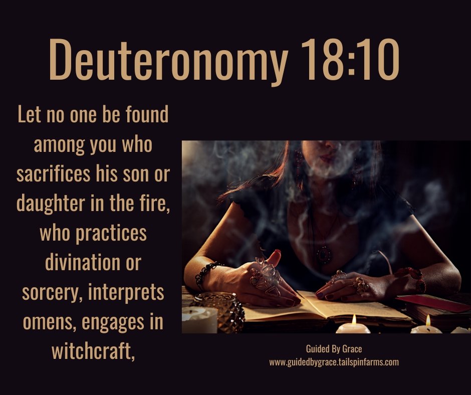 WHO SACRIFICES - IN THE FIRE - DIVINATION - OMENS / DEUTERONOMY 18:10 ...