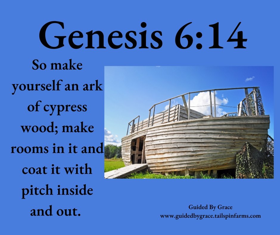 AN ARK / GENESIS 6:14 - Guided By Grace