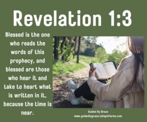BLESSED IS THE ONE WHO READS / REVELATION 1:3 - Guided By Grace